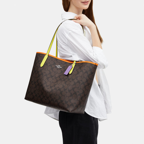 Coach | Bags | Nwt Coach Outlet City Tote In Colorblock Signature Canvas | Poshmark